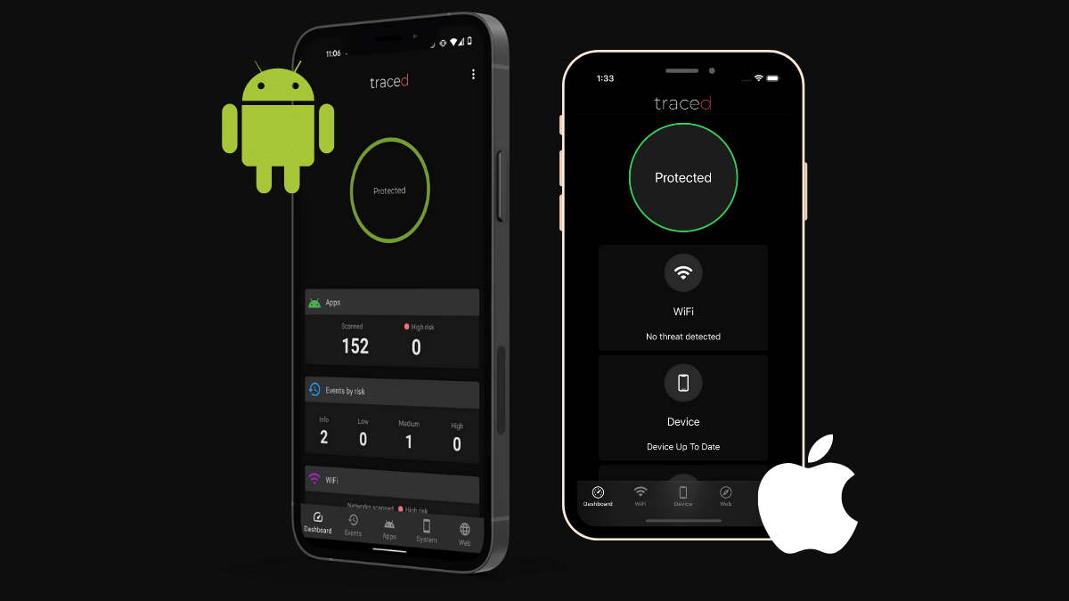 Main features of the Trustd app